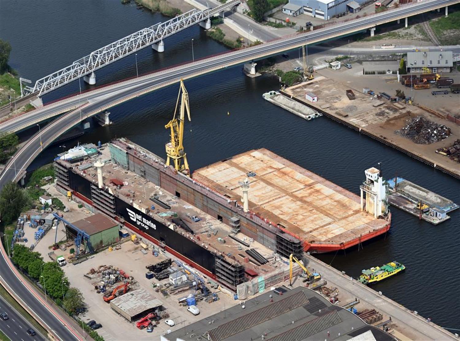 24Kurier.pl - Nowy dok pływający na Parnicy. Inwestycja Net Marine Group