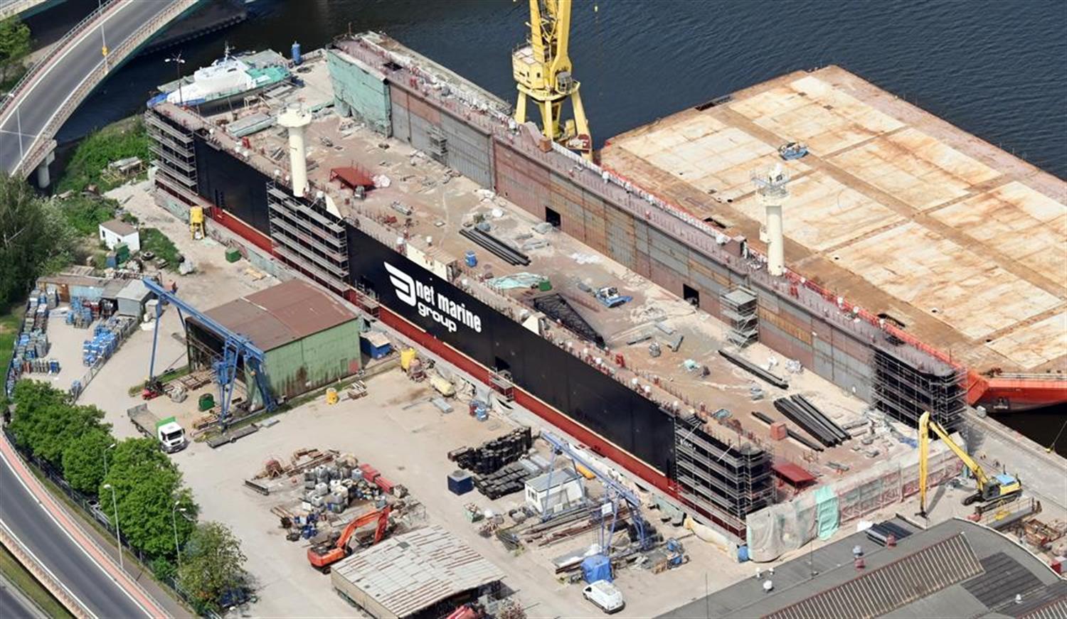 24Kurier.pl - Nowy dok pływający na Parnicy. Inwestycja Net Marine Group